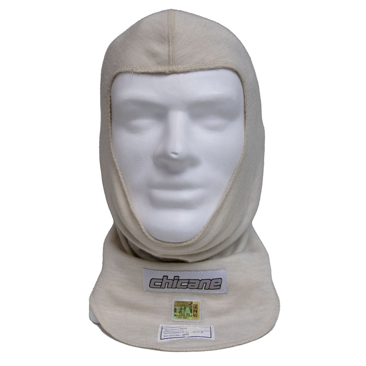 Chicane Balaclava Natural — Chicane Racewear